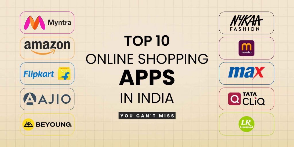 Top 10 Online Shopping Apps in India You Should Try