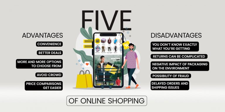 Top 5 Advantages and Disadvantages of Online Shopping